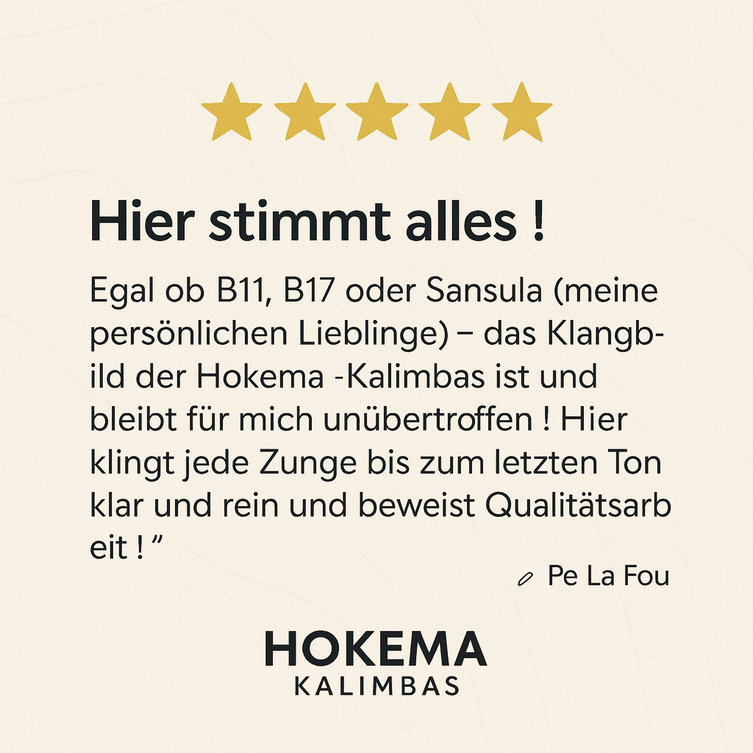 HOKEMA - Kalimba & Sansula - Handmade in Germany – HOKEMA Kalimbas